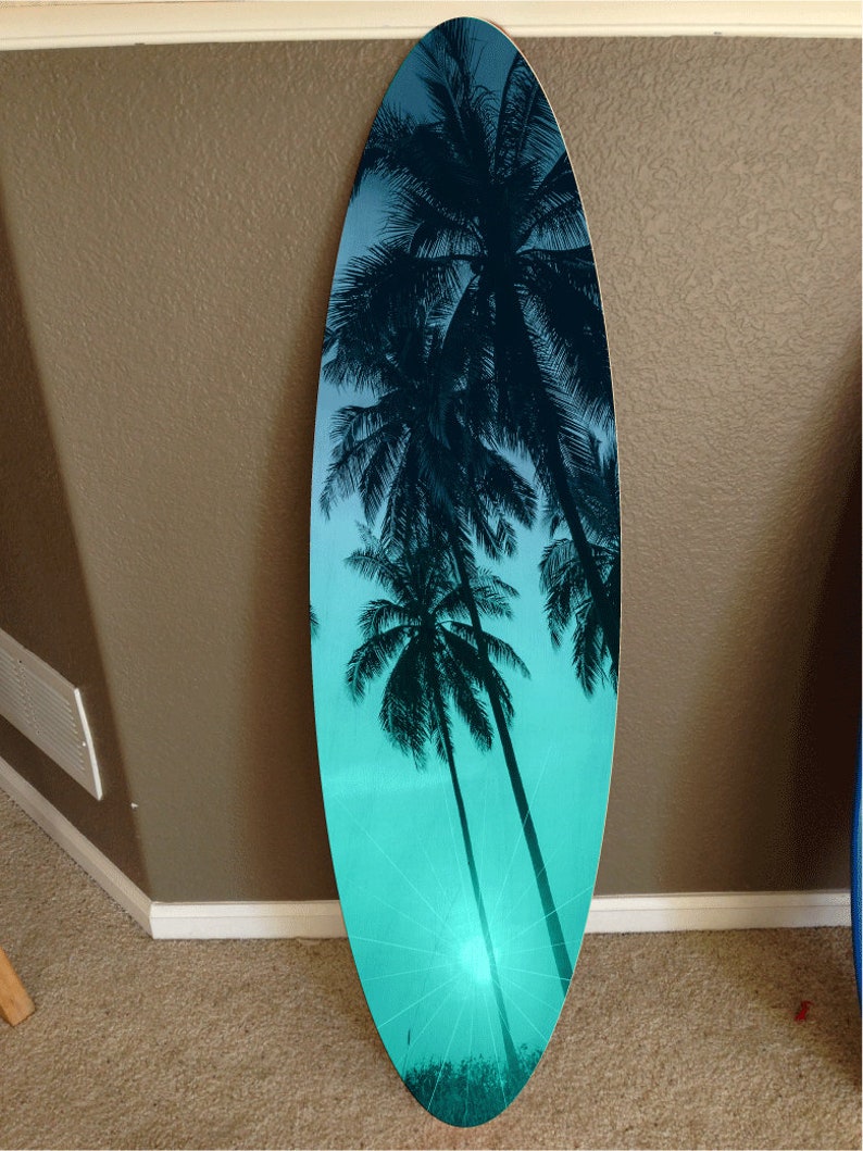 Surf Board Surfboard Decor Hawaiian Beach Surfing Beach Decor Pool ...