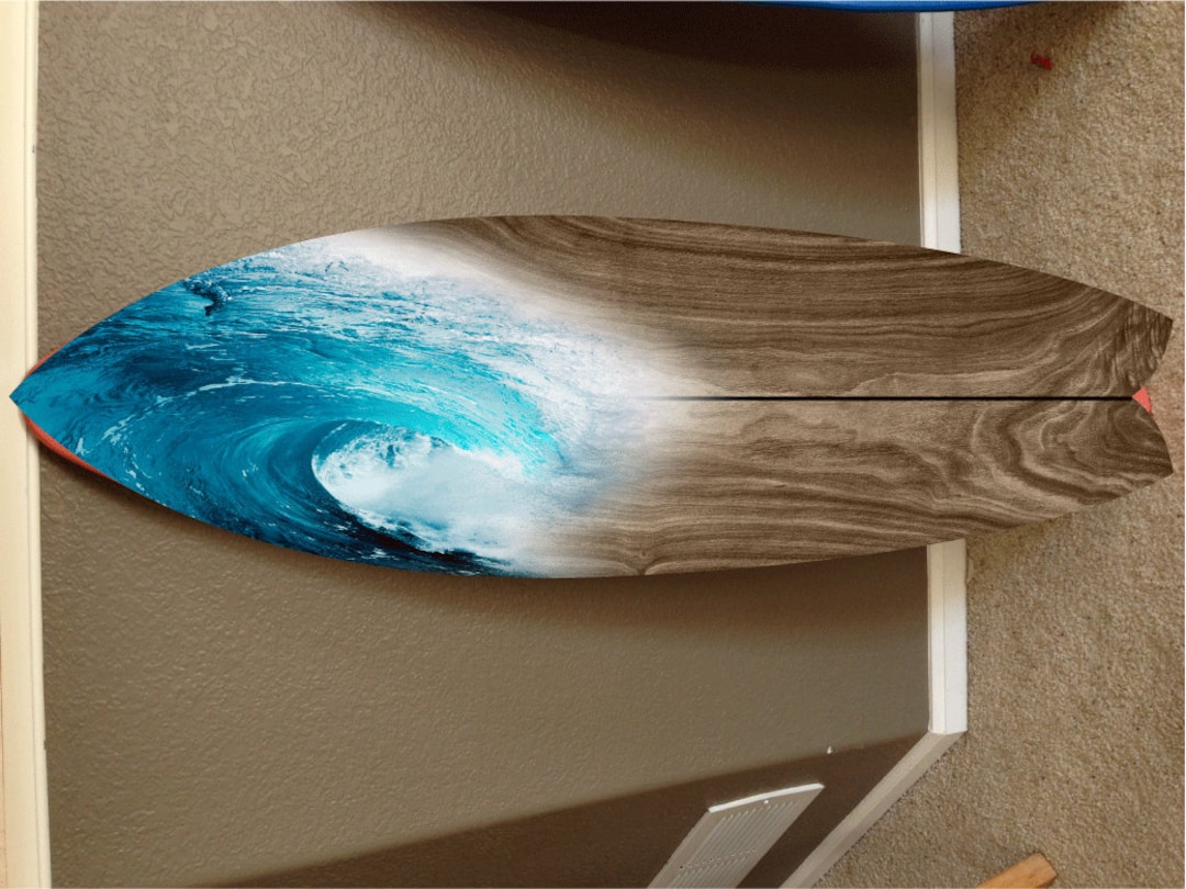 5' Epoxy Finish Surfboard Wall Hanging Surf Board - Etsy