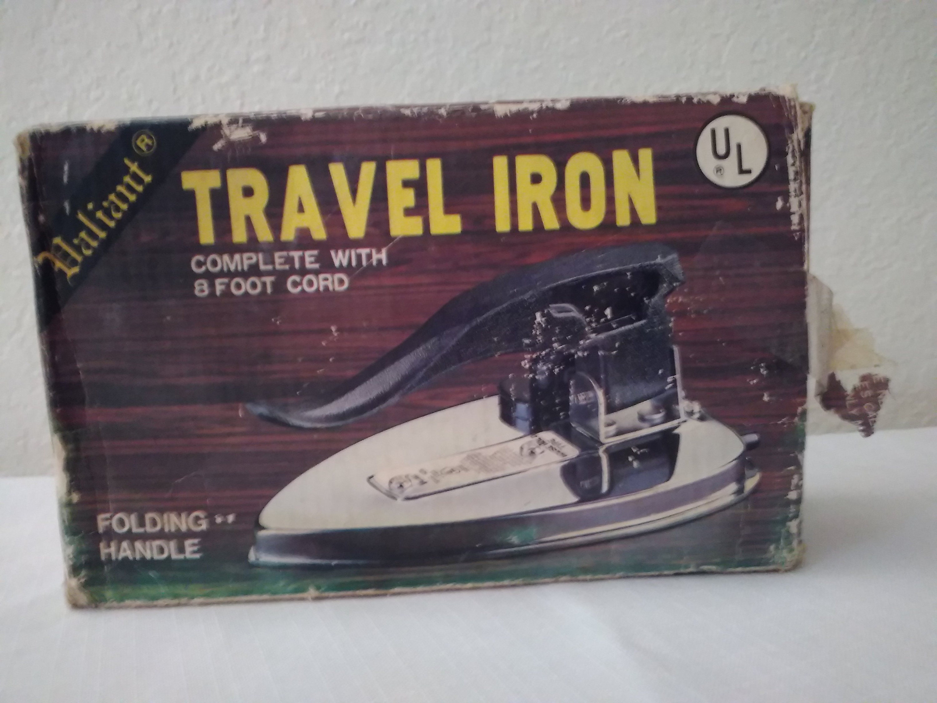 1970s Valiant Travel Iron Folding Handle Thermostatic Control | Etsy