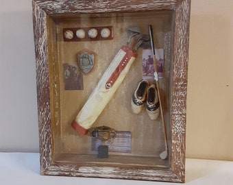 Golf Shadow Box - Etsy