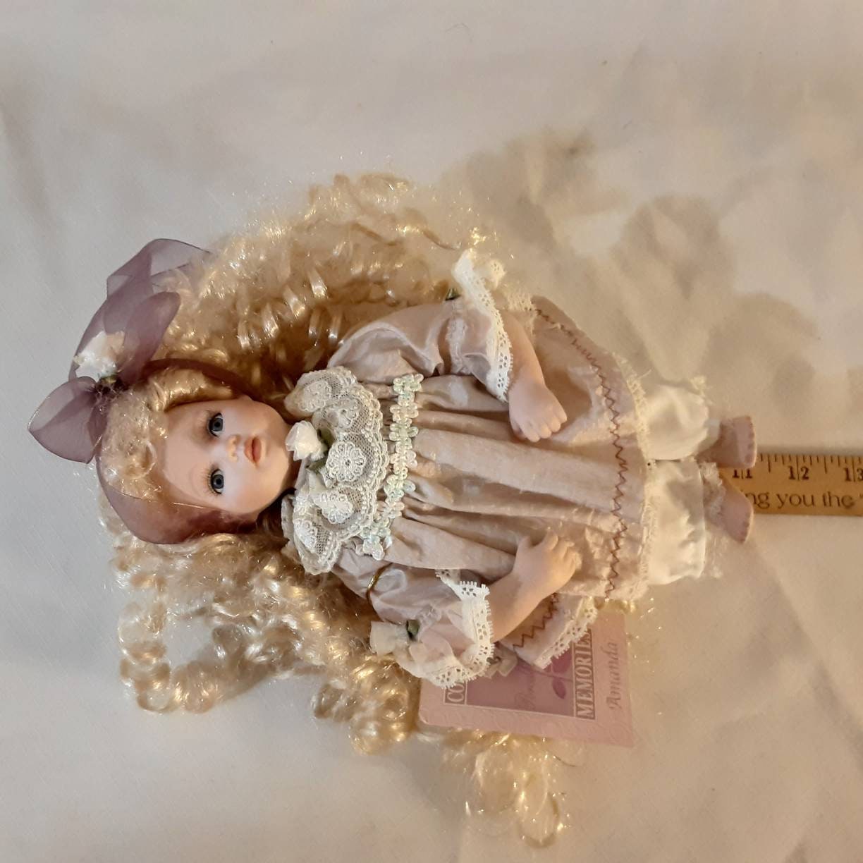 1980's Amanda Porcelain Art Doll Collectible Memories | Etsy