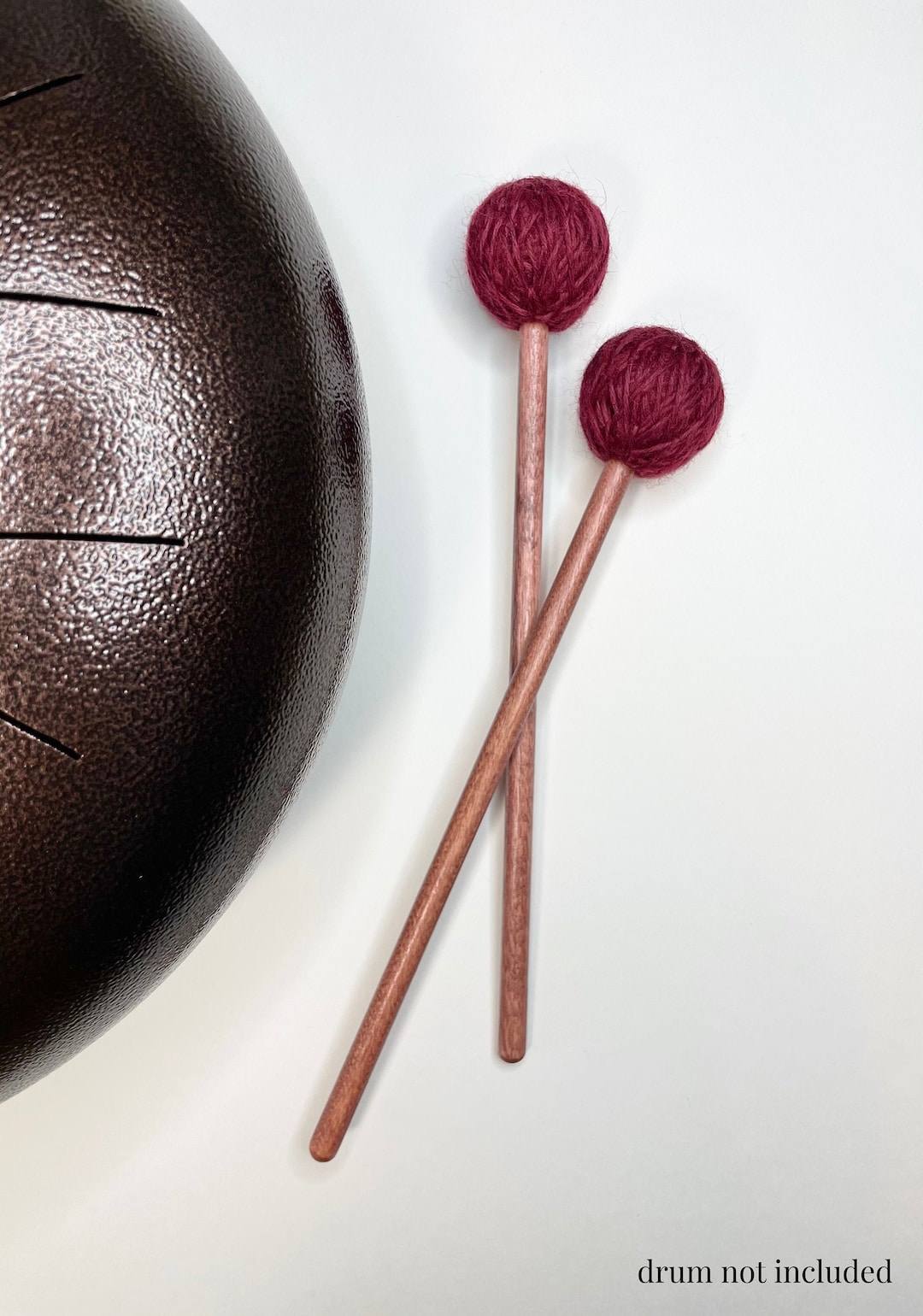 Tongue Drum Mallets | Tank Drum Mallets | Premium Series | Red "cherry ...