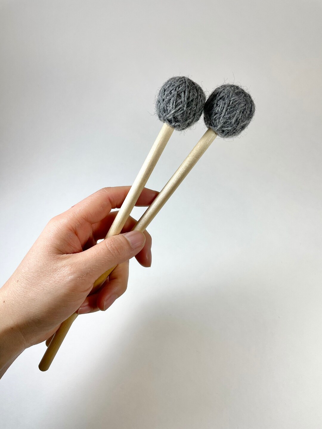 Tongue Drum Mallets | Tank Drum Mallets | Standard Series | Gray Grey ...