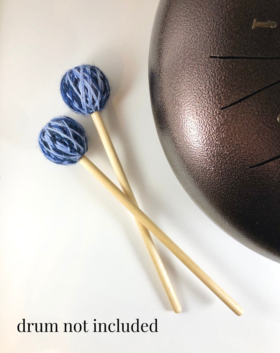 Tongue Drum Mallets | Tank Drum Mallets | Premium Series | Blue Ombre ...