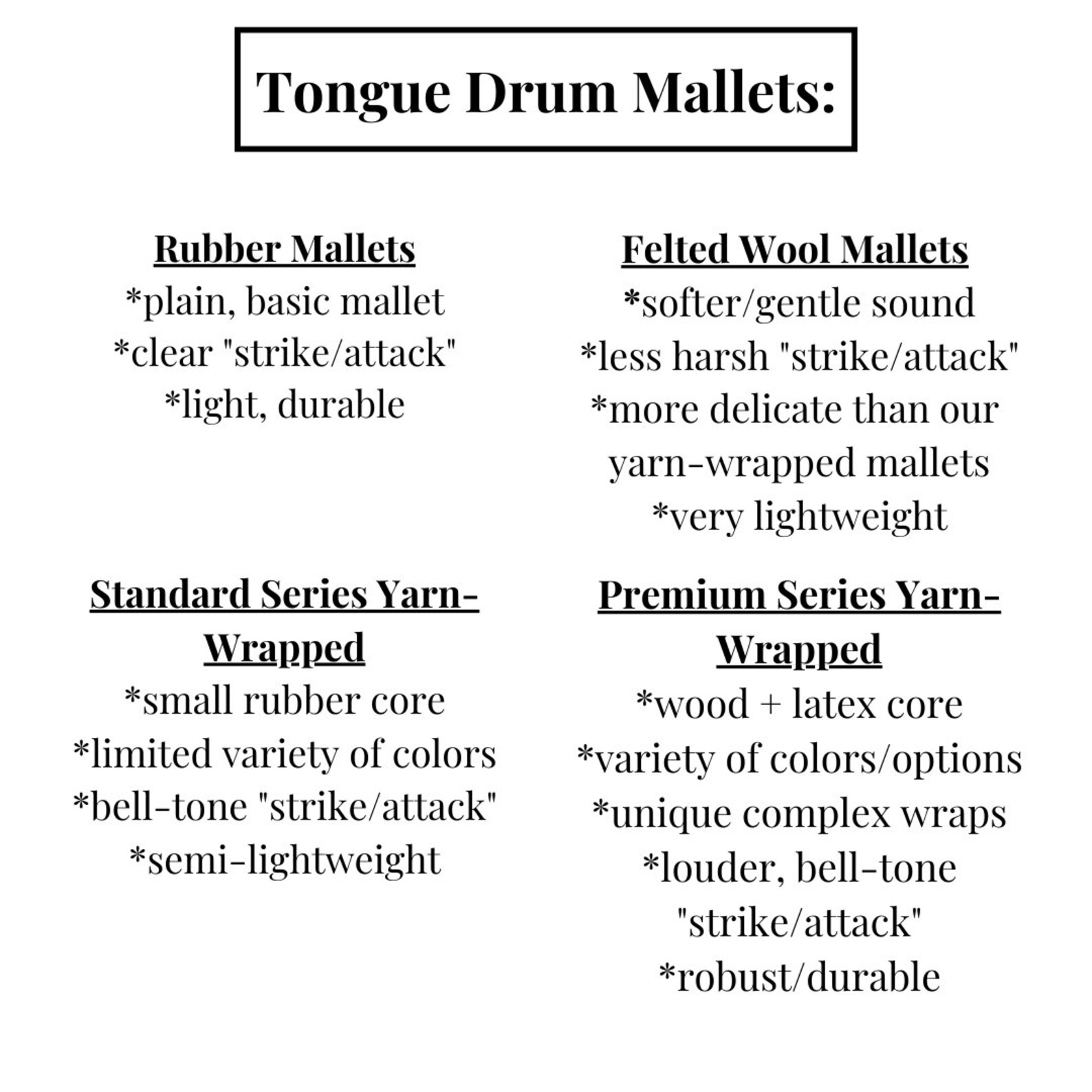 Tongue Drum Mallets Tank Drum Mallets Premium Series Red - Etsy