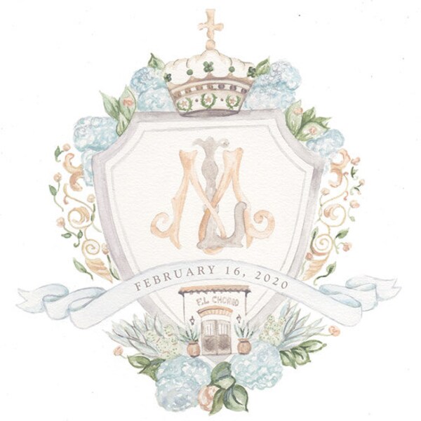Custom Wedding Crest - Etsy