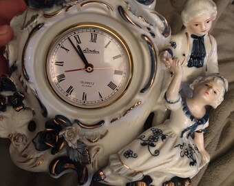 Porcelain Clock | Etsy