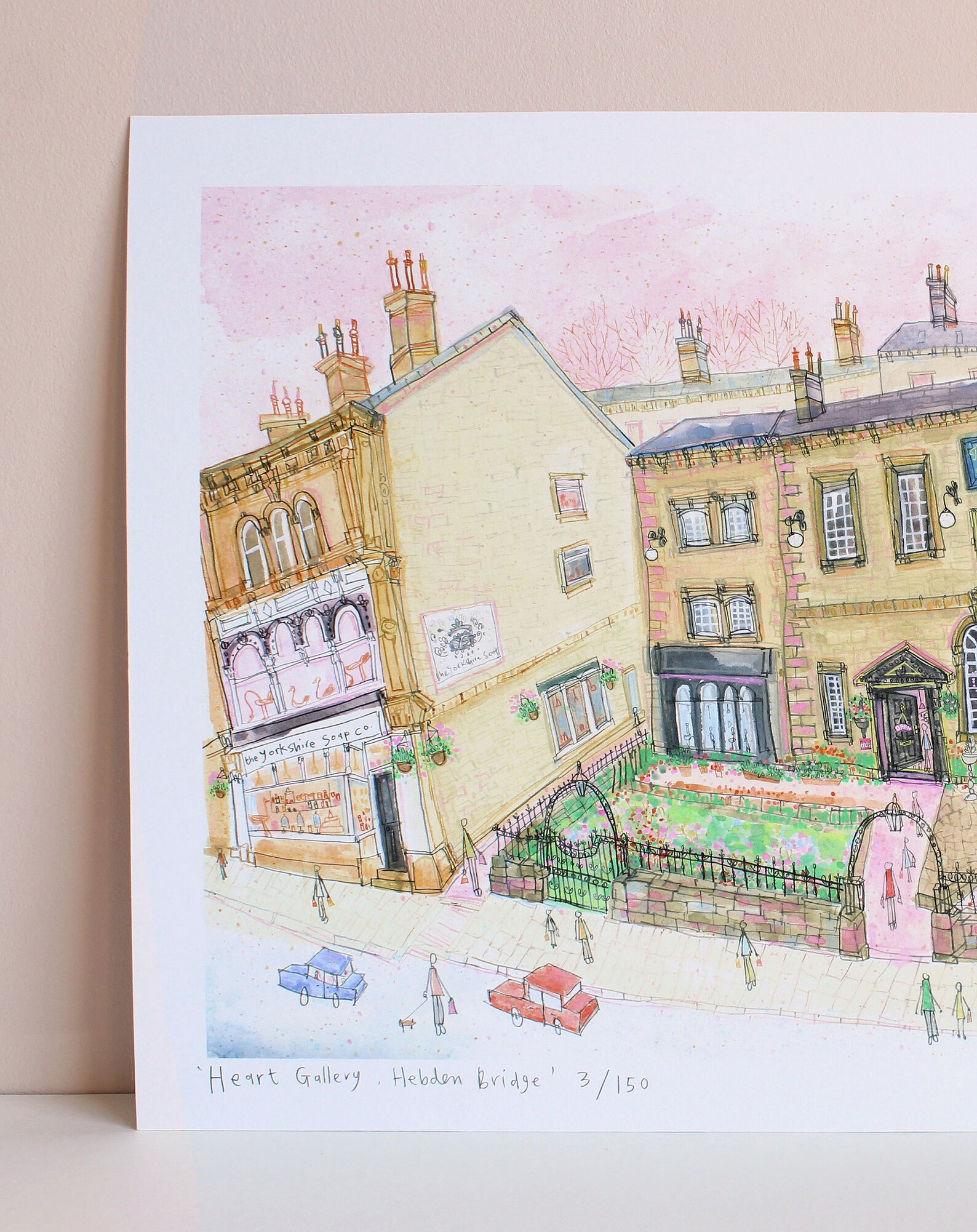 HEBDEN BRIDGE ART, Yorkshire Painting, Heart Gallery Hebden, Signed ...