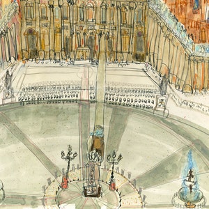 ST PETERS SQUARE Rome Art Print Signed Limited Edition - Etsy