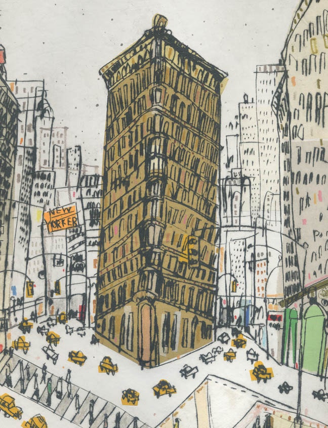 FLATIRON ART PRINT Manhattan New York City Flatiron Building - Etsy