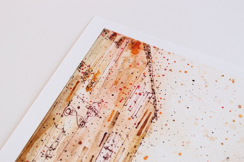 FLORENCE PRINT, Ponte Vecchio Italy Watercolor, Firenze Print, Florence ...