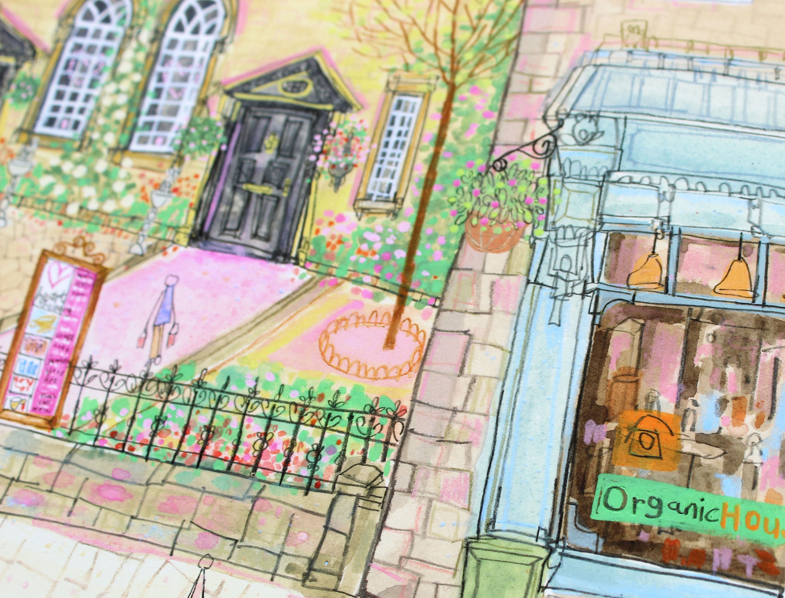 HEBDEN BRIDGE ART, Yorkshire Painting, Heart Gallery Hebden, Signed ...