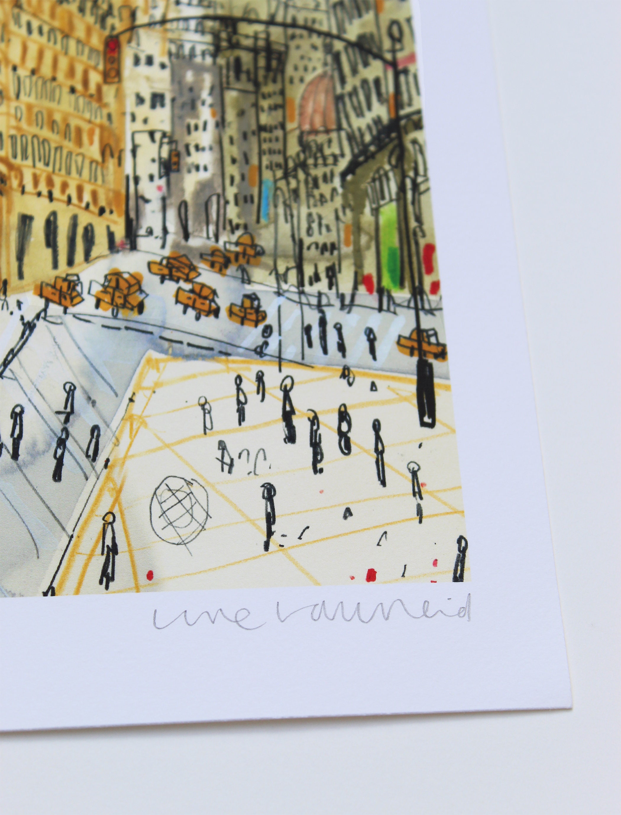 FLATIRON BUILDING Print New York Art NYC Watercolor - Etsy