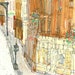 ASHBOURNE ART PRINT, Sale 20%, English Market Town Street, Signed ...
