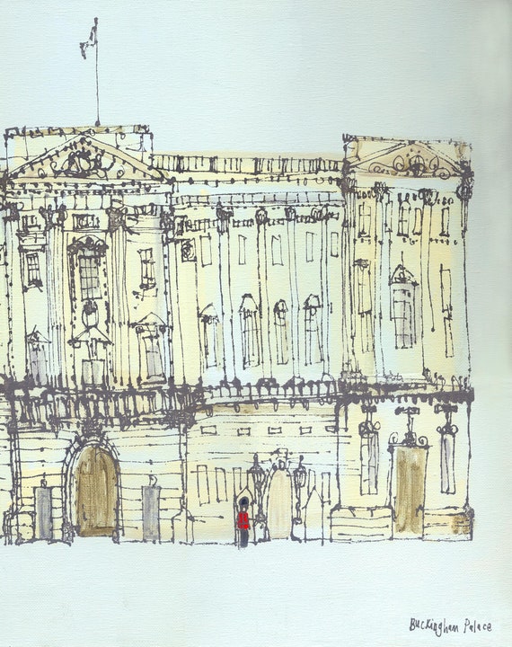 England Guards Drawing