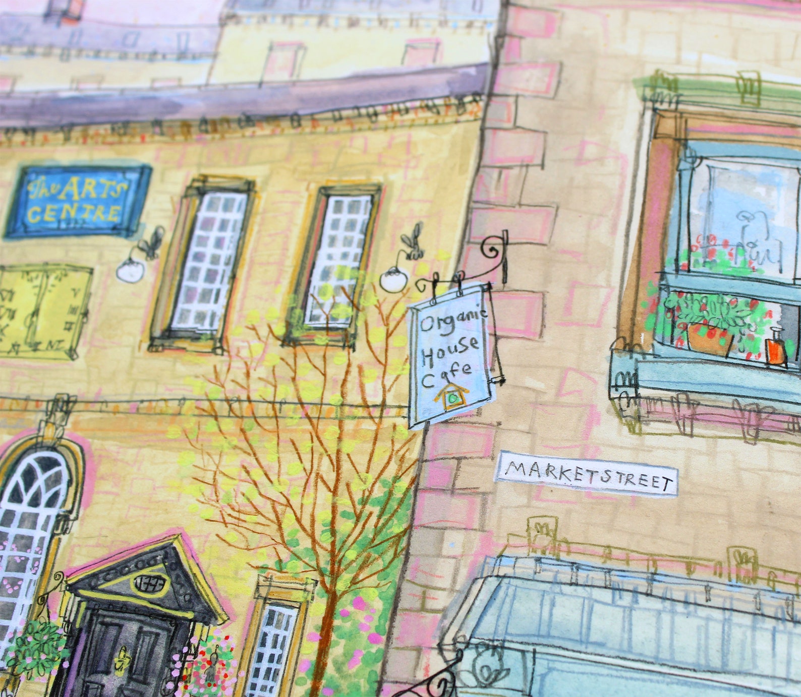 HEBDEN BRIDGE ART, Yorkshire Painting, Heart Gallery Hebden, Signed ...
