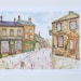 HAWORTH ART PRINT, Watercolor Painting, Bronte Country, Wuthering ...