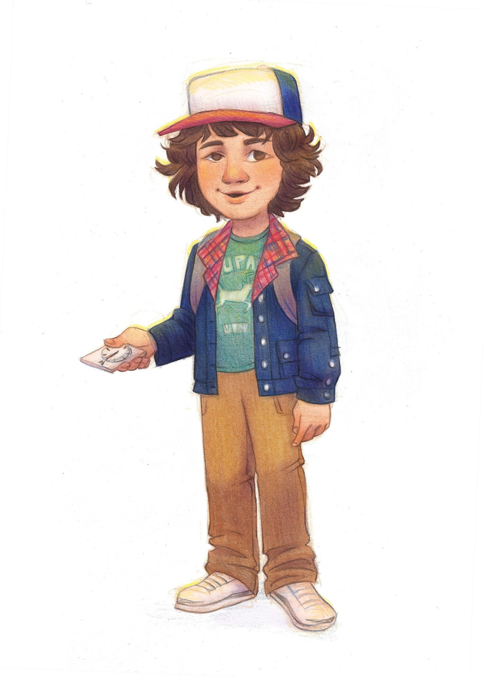 Dustin 5x7 Print | Etsy