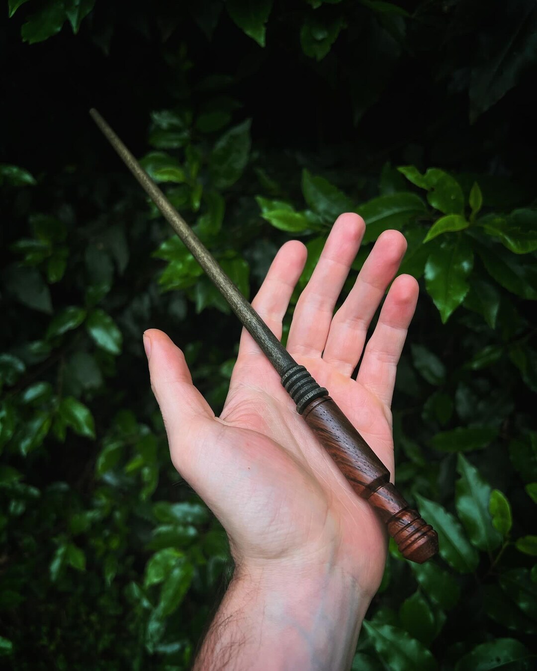 Wand of Rosewood and Poplar - 13 1/4" - Etsy