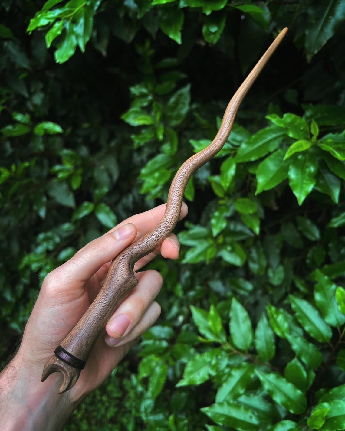Wand of Walnut - 13" - Etsy