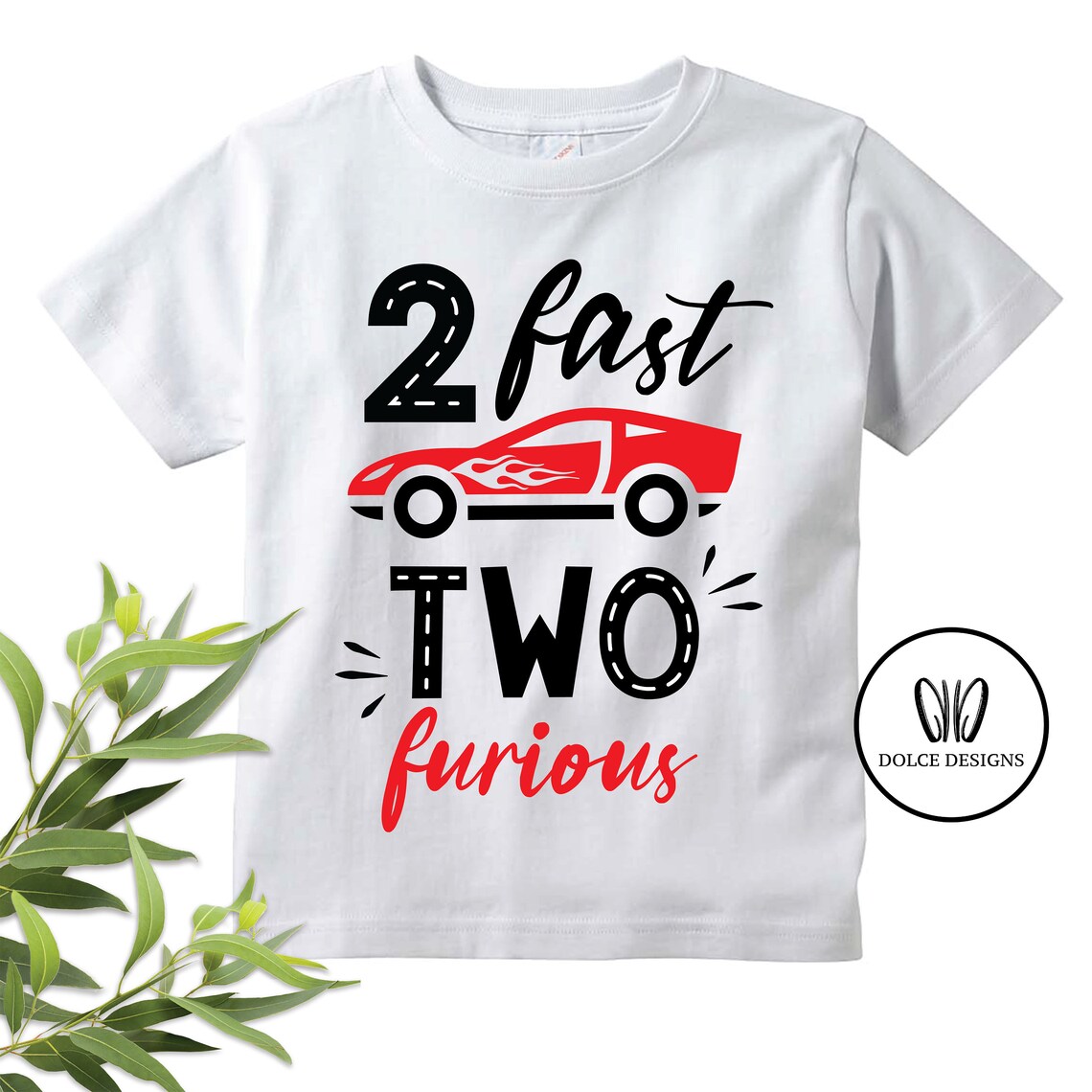 2 Fast, Two Furious - 2nd Birthday T-shirt - Etsy