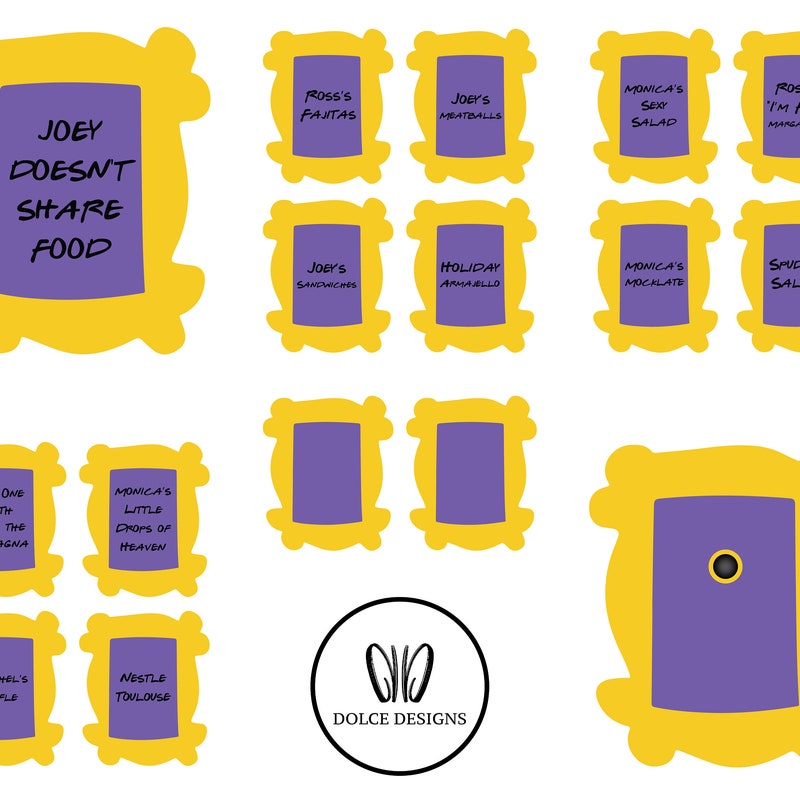 Friends Printable - Etsy