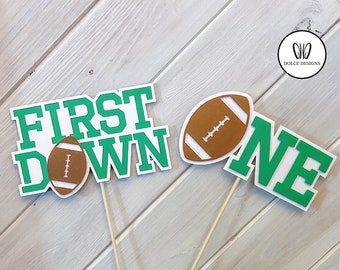 First Down Birthday - Etsy