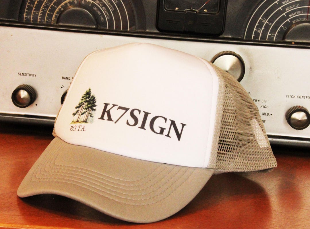 Custom HAM RADIO POTA Cap - Etsy