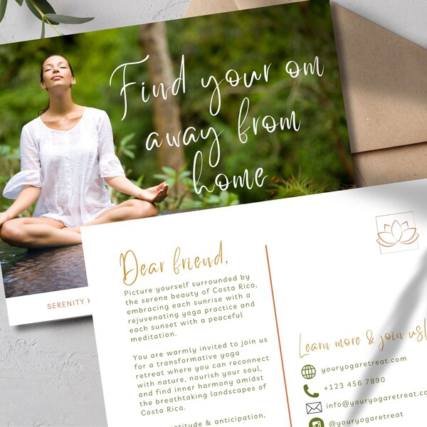 Retreat Invitation - Etsy UK