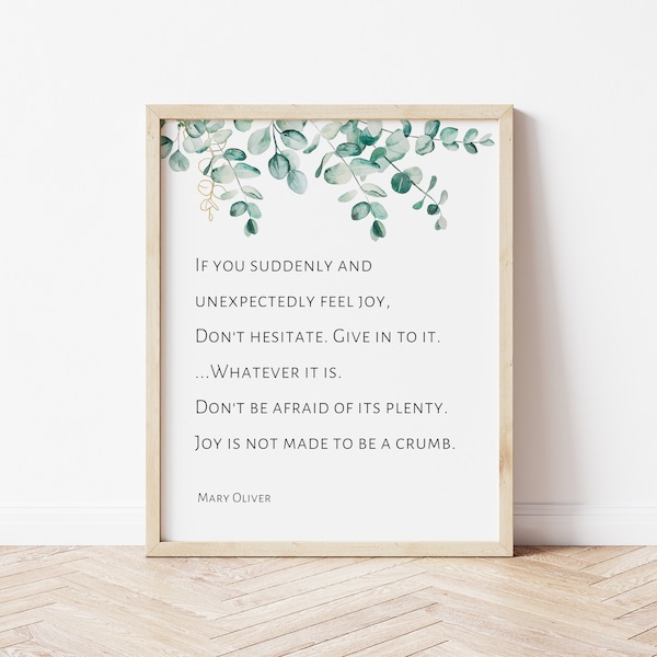 Mary Oliver - Etsy