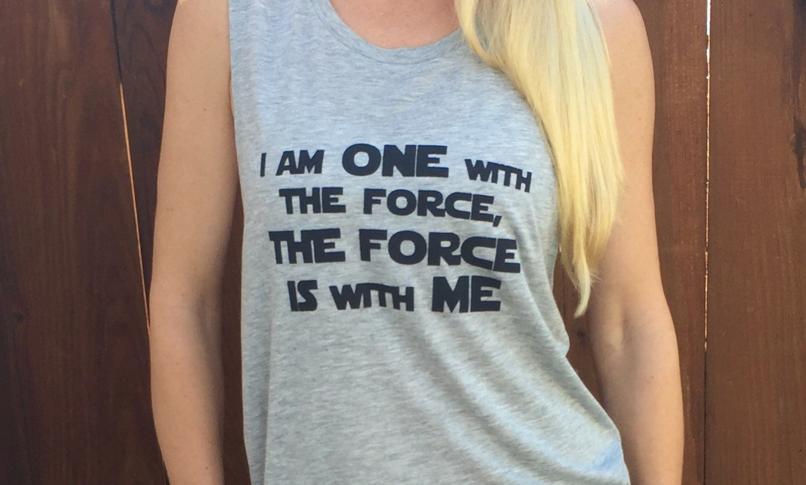 I Am One With the Force the Force is With Me Star Wars - Etsy