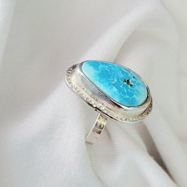Handmade Turquoise Ring - Etsy