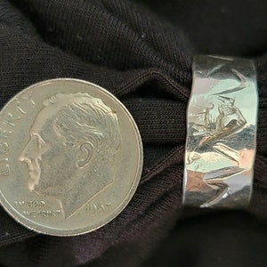 Moose Ring, Sterling Silver Moose Jewelry, Teton Jewelry, Dainty Moose ...