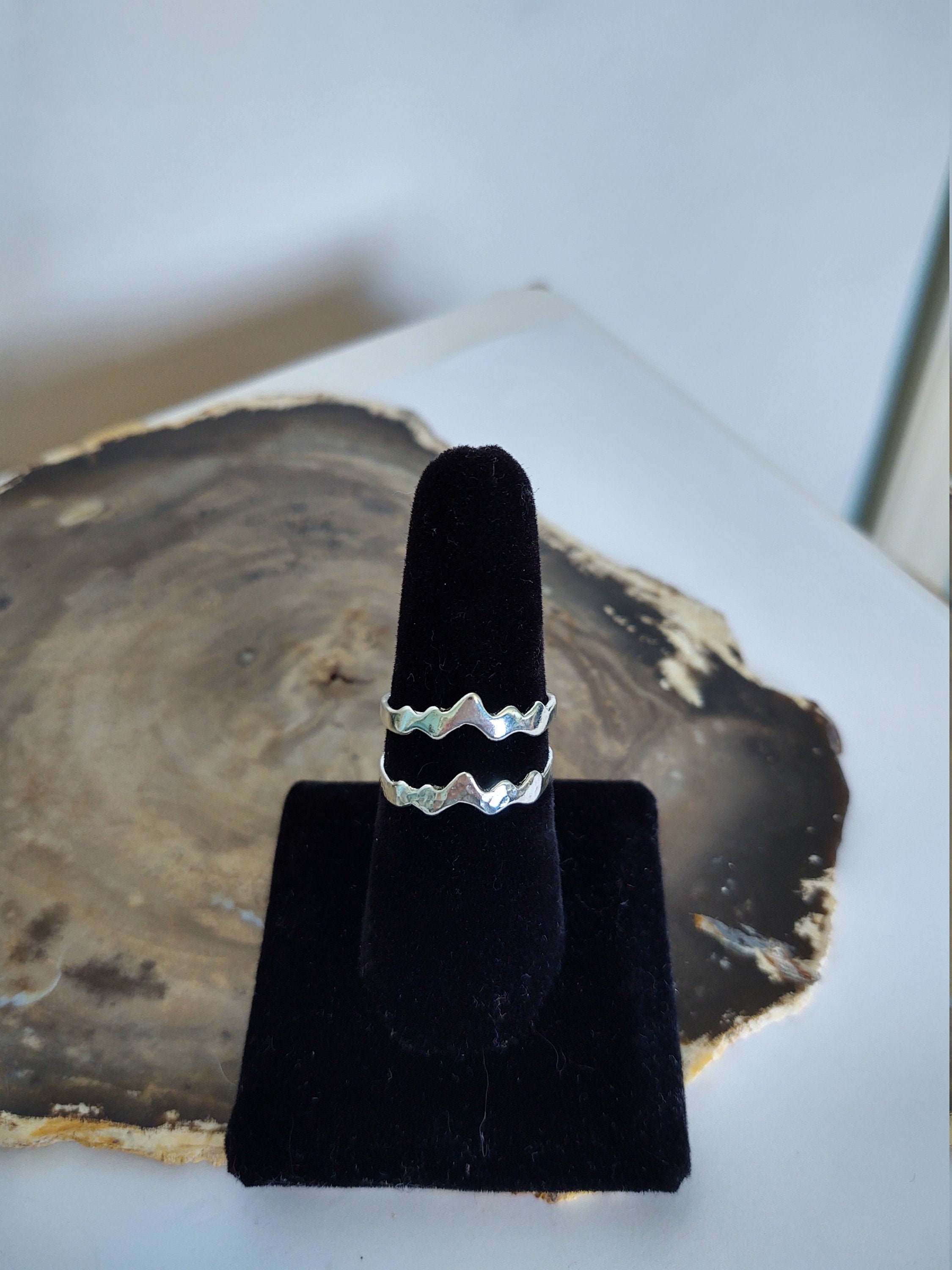 Mountain Ring Sterling Silver Mountain Jewelry Teton | Etsy