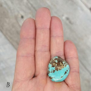 A Turquoise Ring, Handmade Natural Turquoise Choose Your Own Stone ...