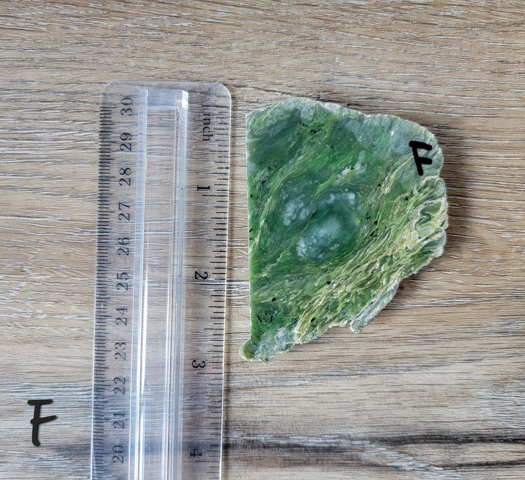 USA Jade, Wyoming Nephrite Jade, Jade for Jewelry Making, Slabs for ...