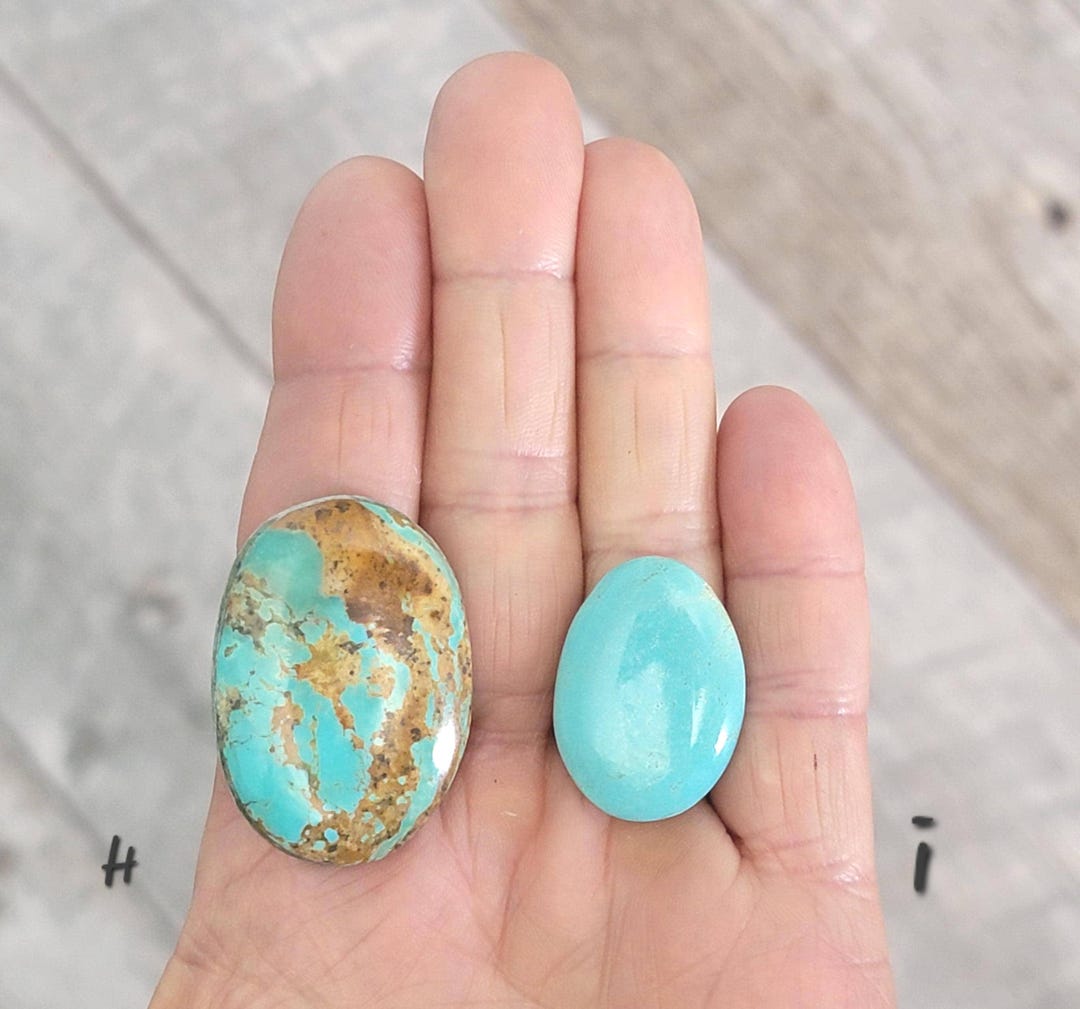 A Turquoise Ring, Handmade 925 Sterling Silver Natural USA Sourced ...