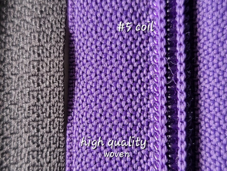 YKK #5 Coil Separating Zipper: Lightweight Outerwear, Crafts, Fleece - Etsy