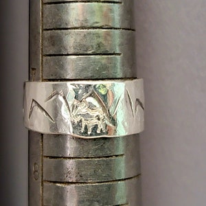 Moose Ring, Sterling Silver Moose Jewelry, Teton Jewelry, Dainty Moose ...