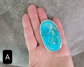 Large Turquoise Ring | Etsy