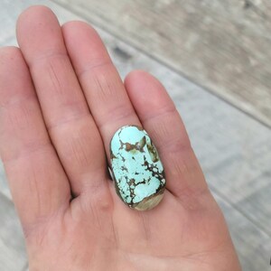 A Turquoise Ring, Handmade 925 Sterling Silver Natural USA Sourced ...