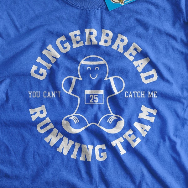 Running Gingerbread Man in Svg - Etsy