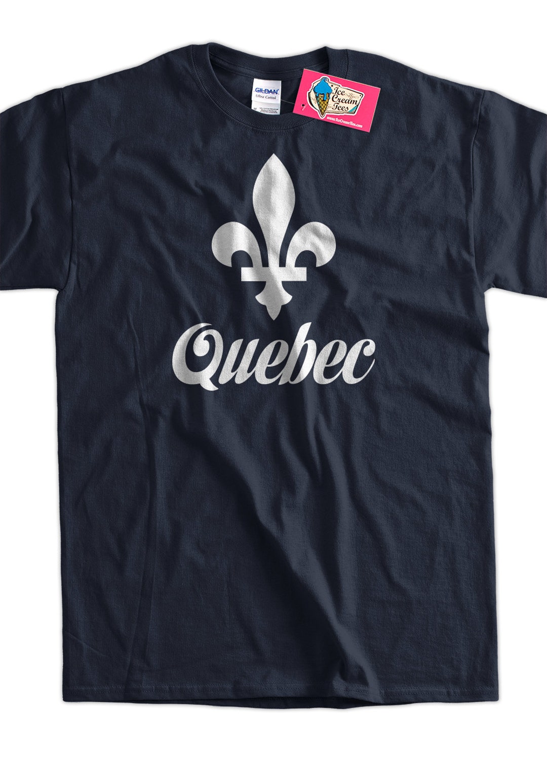 Quebec T-shirt - Province French Tee Shirt T Shirt Geek Mens Ladies ...
