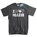 Math Geek Nerd Funny Cool I Love Math T-shirt Gifts for Dad Screen ...