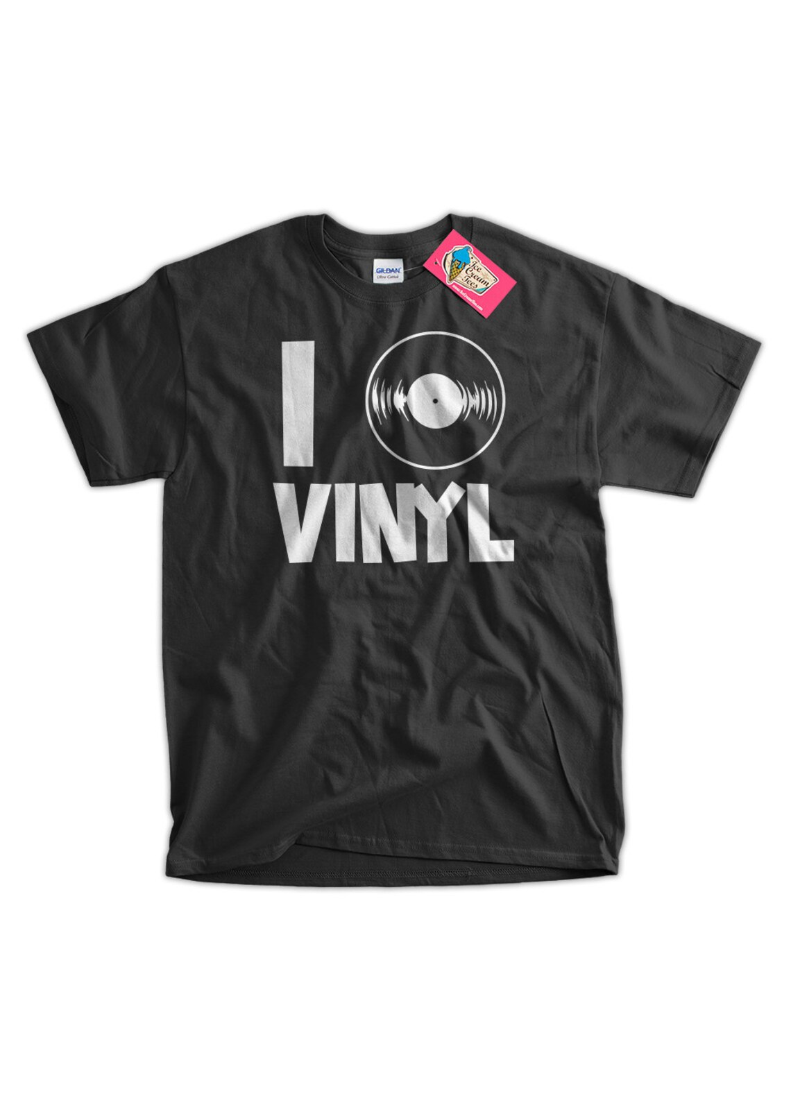 Funny Vinyl T-shirt I Heart Vinyl Tee Shirt T Shirt Music - Etsy
