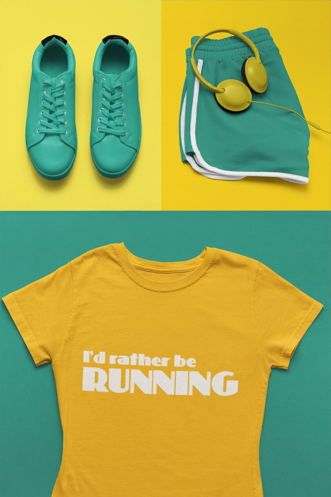 Funny Running Run Marathon Athlete Sport T-shirt - I'd Rather Be ...