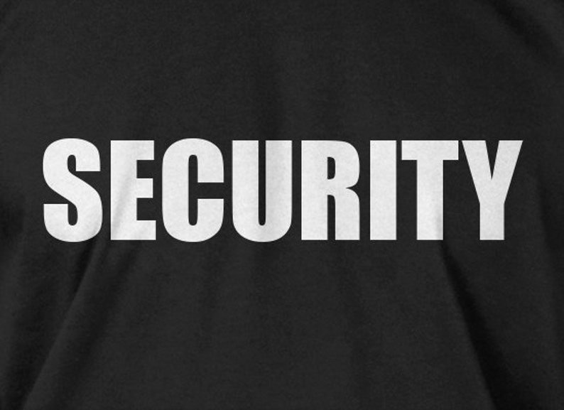 Security T-shirt Bar Bouncer Concert Staff T-shirt Gifts for - Etsy
