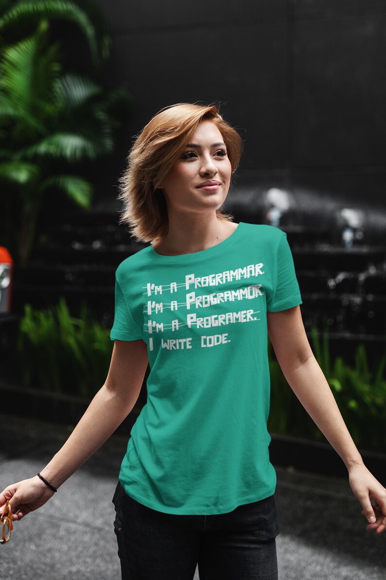 Buy Funny Geek Computer Code T-shirt - I Write Code I'm A Programmer ...