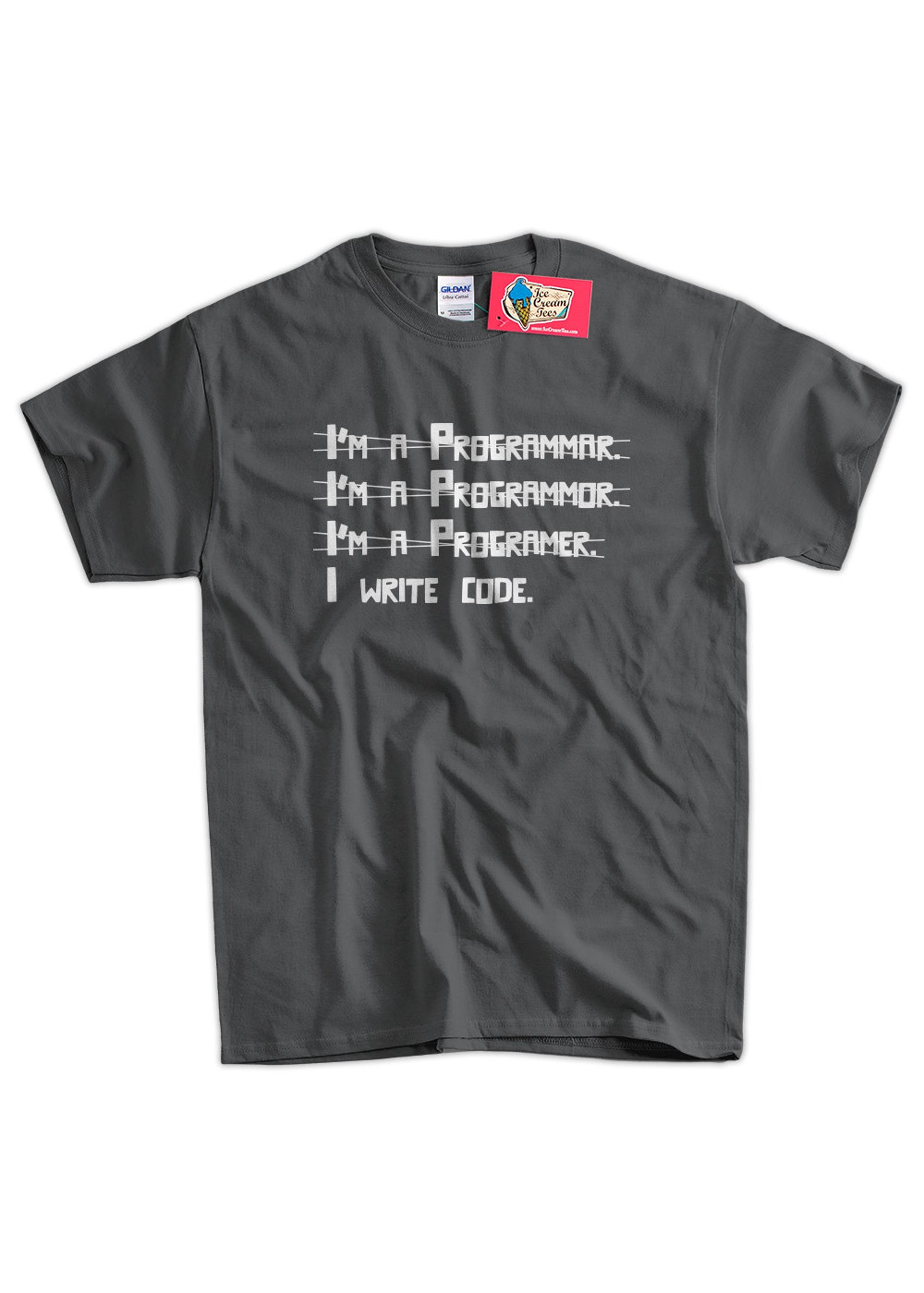 Funny Geek Computer Code T-shirt I Write Code I'm A - Etsy