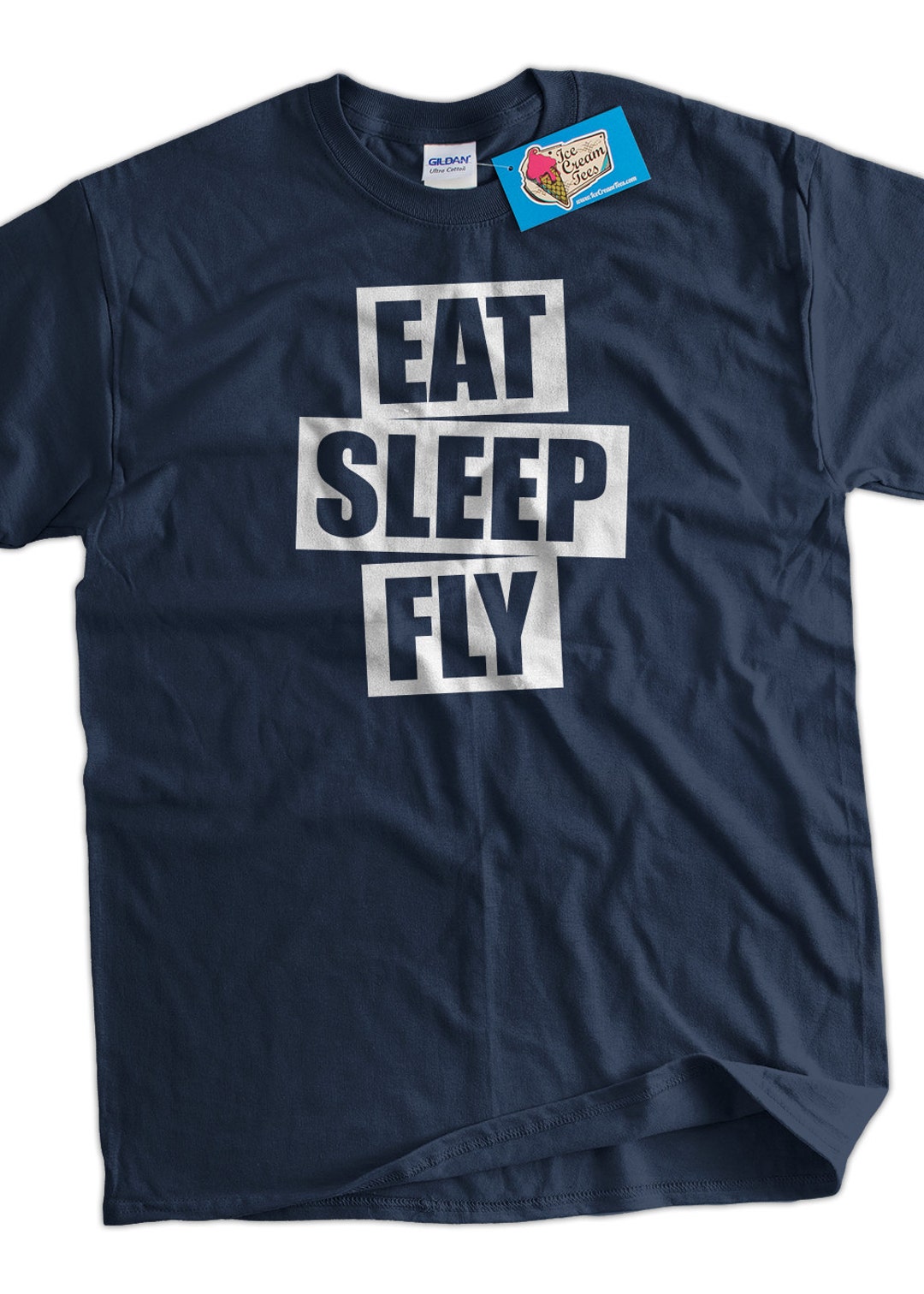 Pilot T-shirt Plane Flying T-shirt Eat Sleep Fly T-shirt V5 Pilot ...